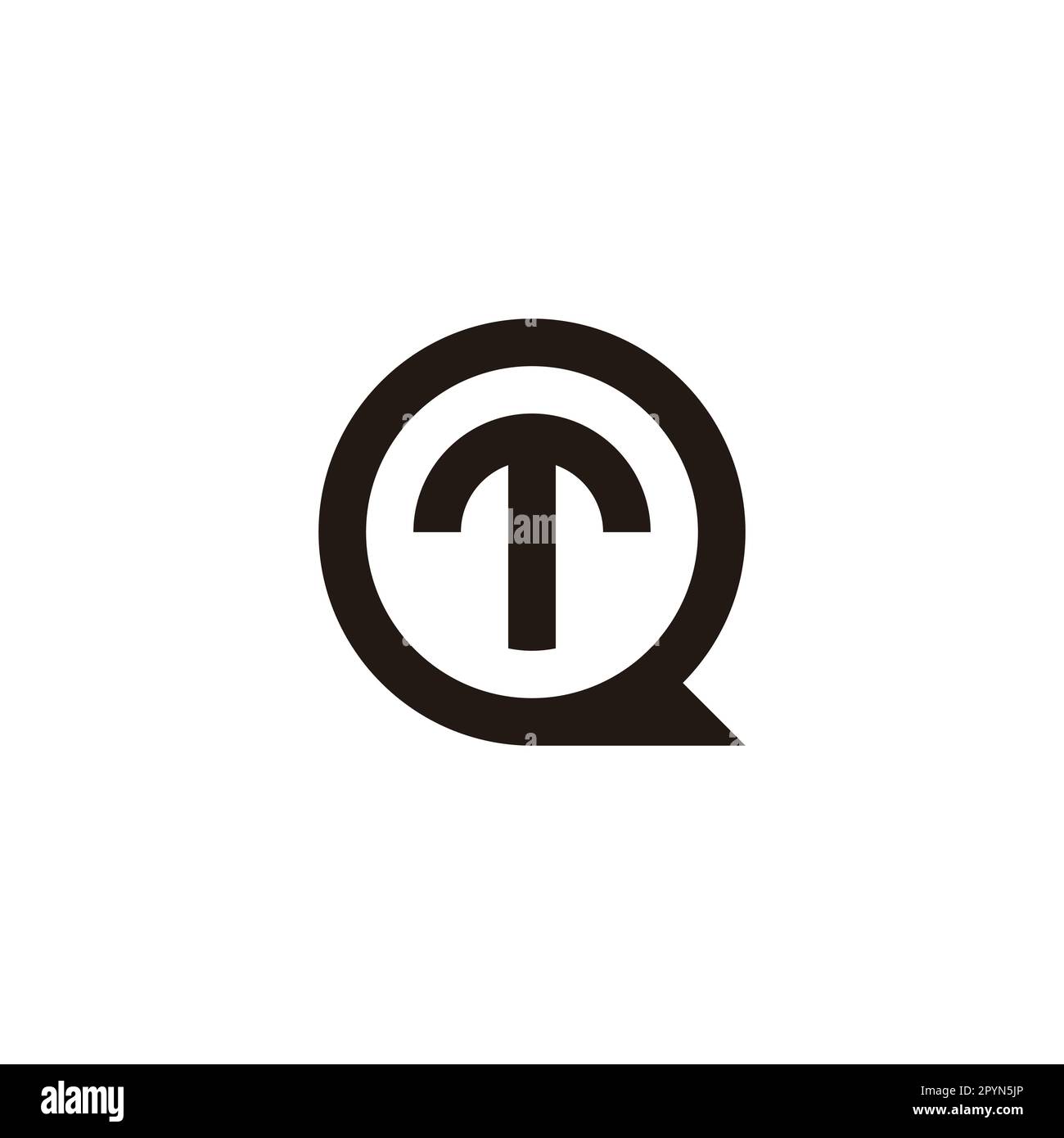 Simple circle logos hi-res stock photography and images - Alamy