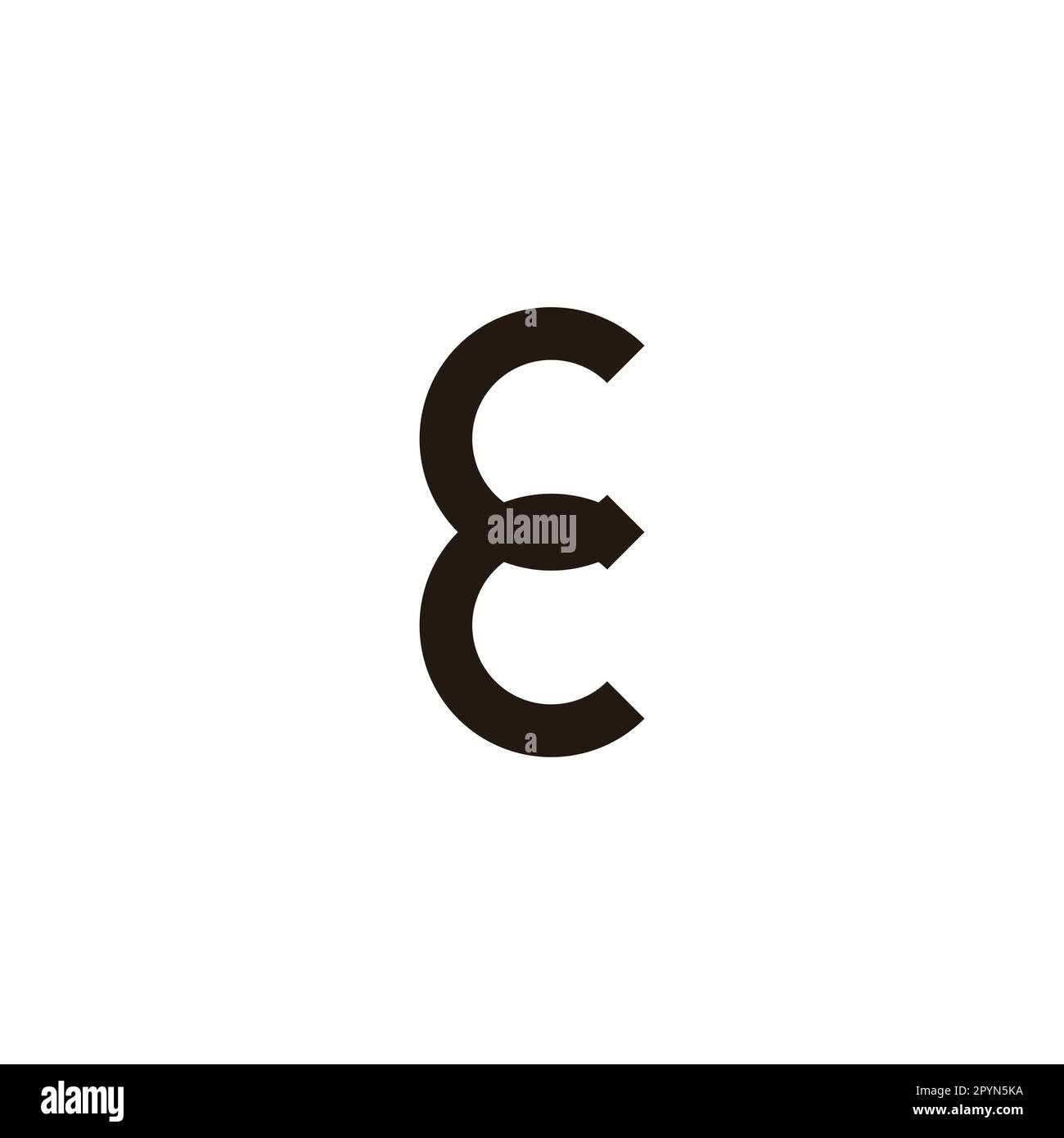 Simple letter e hi-res stock photography and images - Alamy