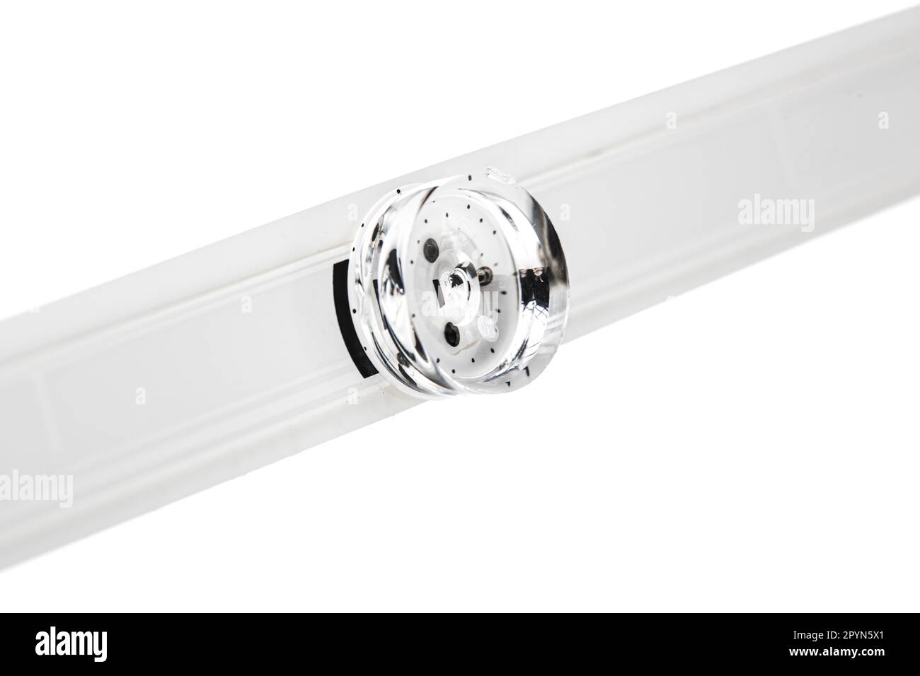 Close up LED light used as backlight of LED TV sets. Modern television ...