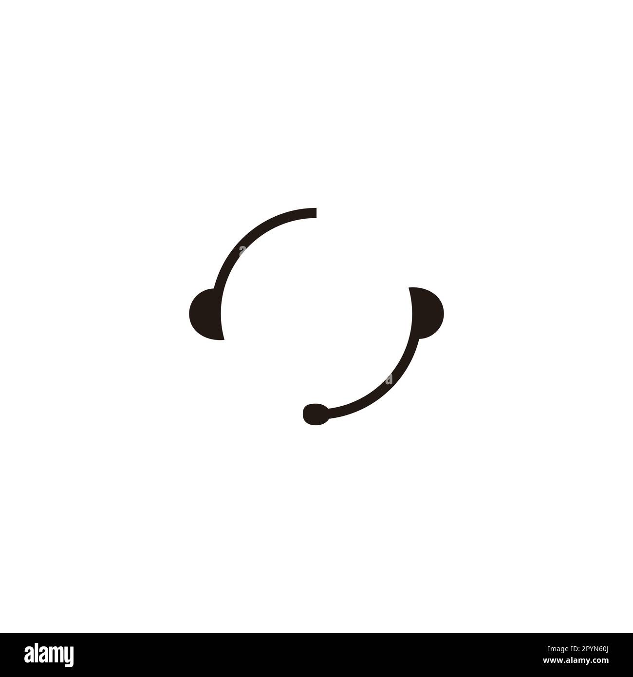 Letter S microphone geometric simple symbol logo vector Stock Vector ...