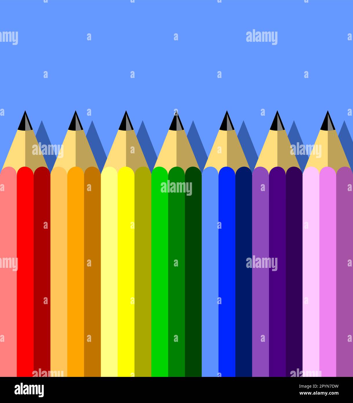 pencil lined vector template Stock Vector Image & Art - Alamy