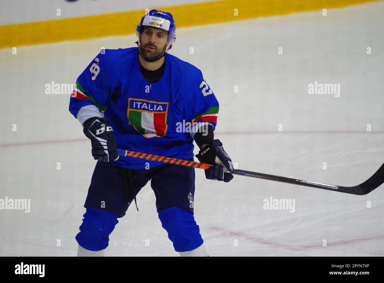 Nottingham, 30 April 2023. Angelo Miceli playing for Italy against ...