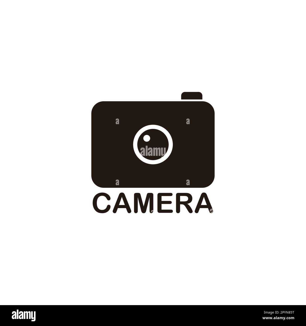 Camera, rec, photo geometric symbol simple logo vector Stock Vector ...
