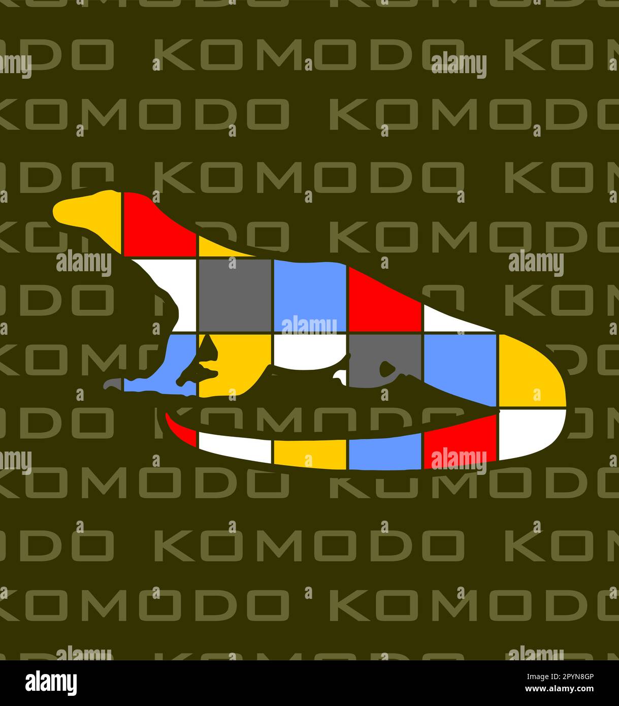 labuan bajo island indonesia Stock Vector Image & Art - Alamy