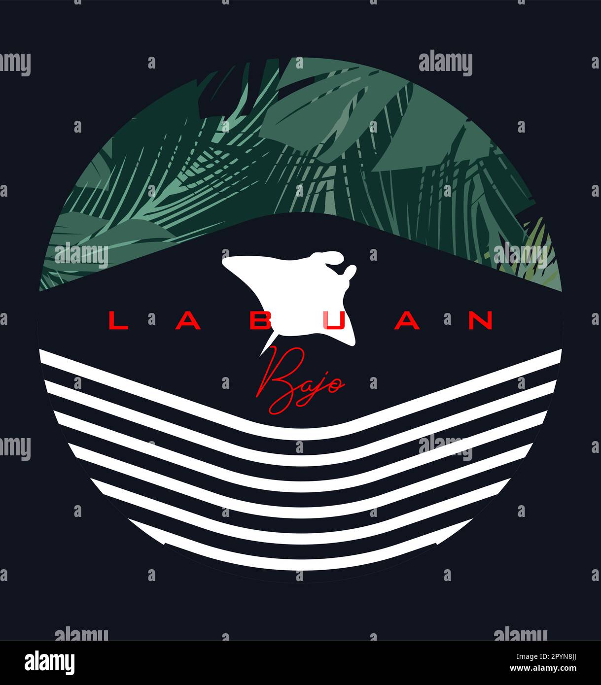 labuan bajo island indonesia Stock Vector Image & Art - Alamy