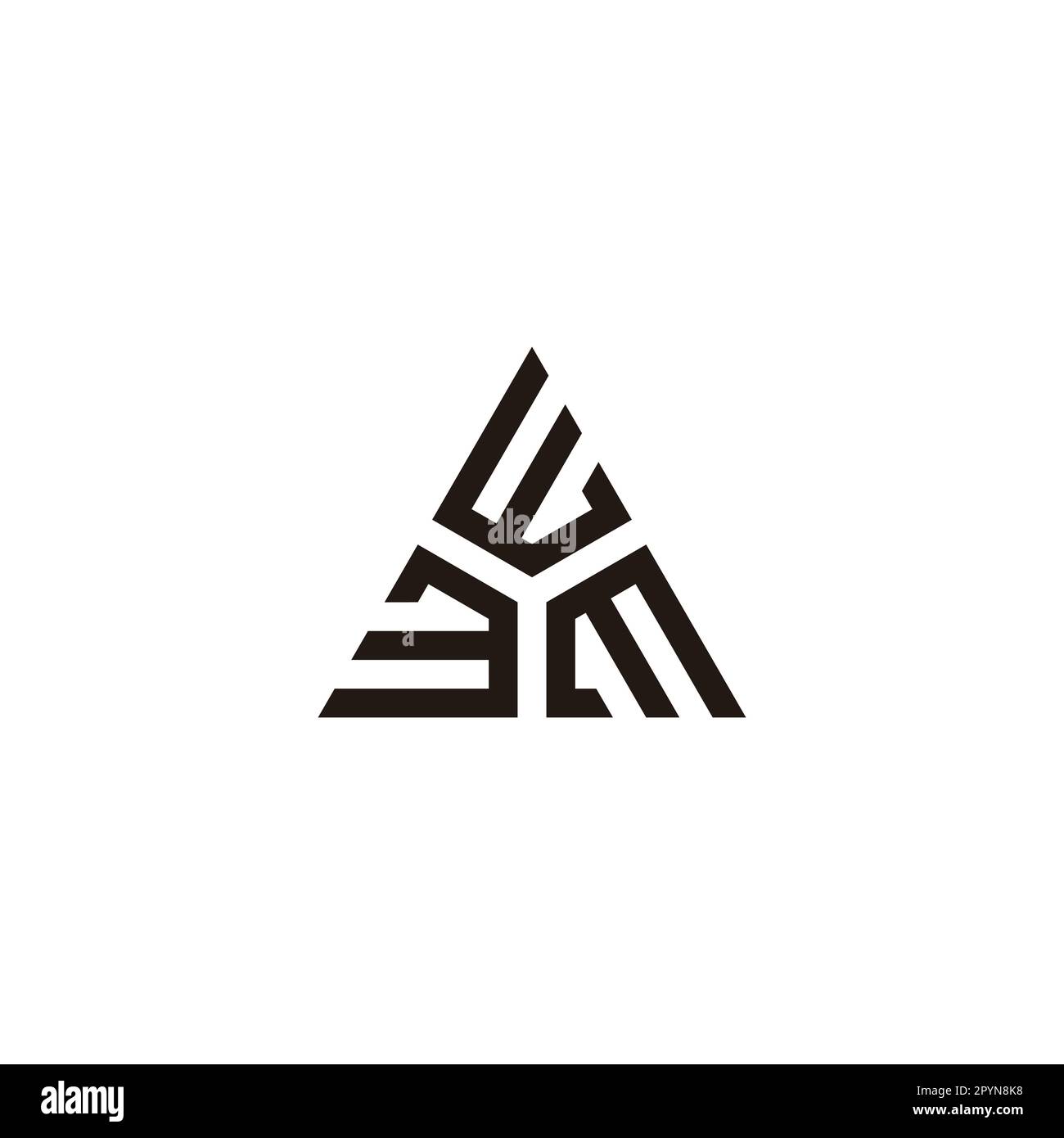 M letters vector vectors hi-res stock photography and images - Alamy