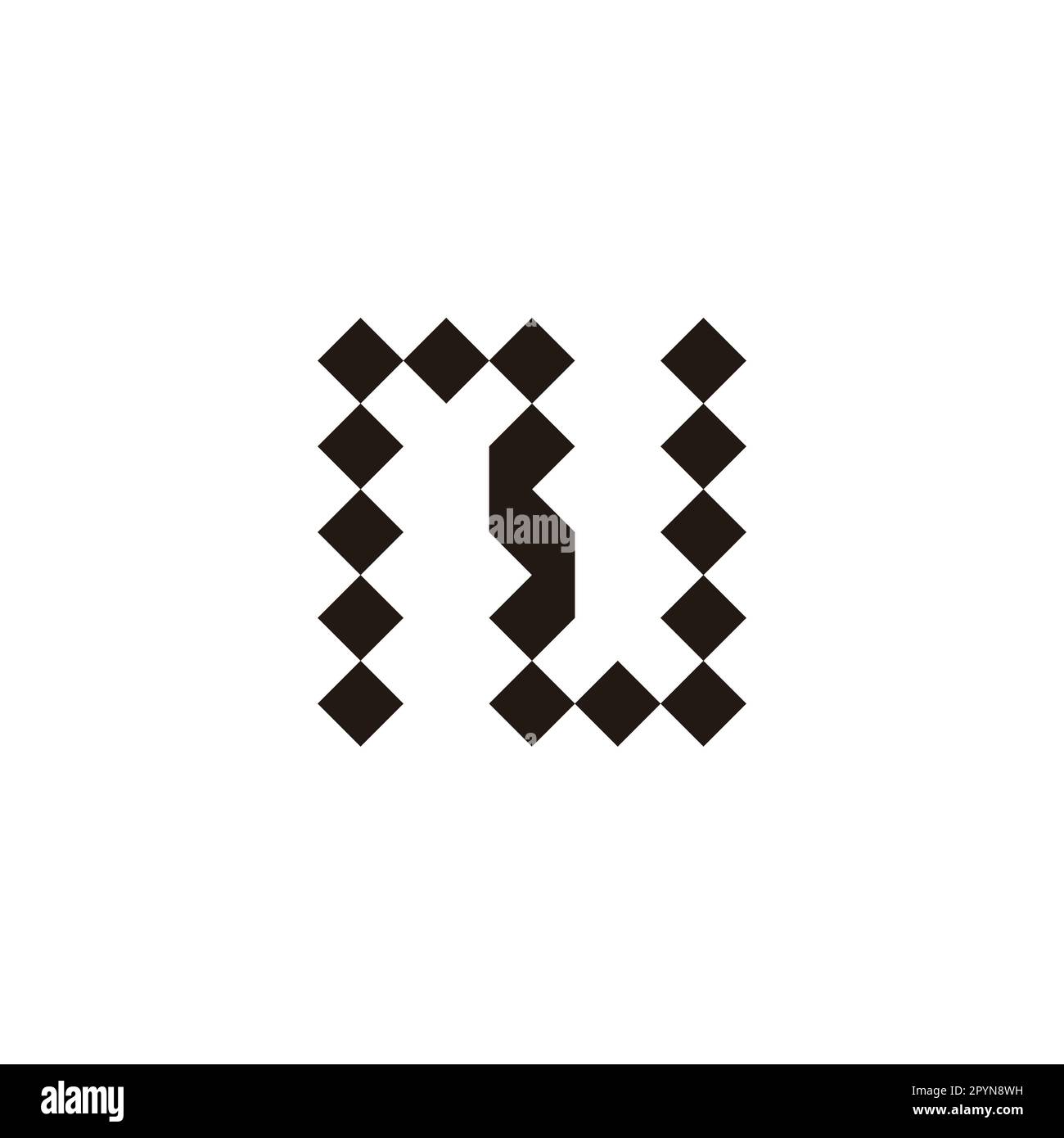 Sn letter vector vectors hi-res stock photography and images - Alamy