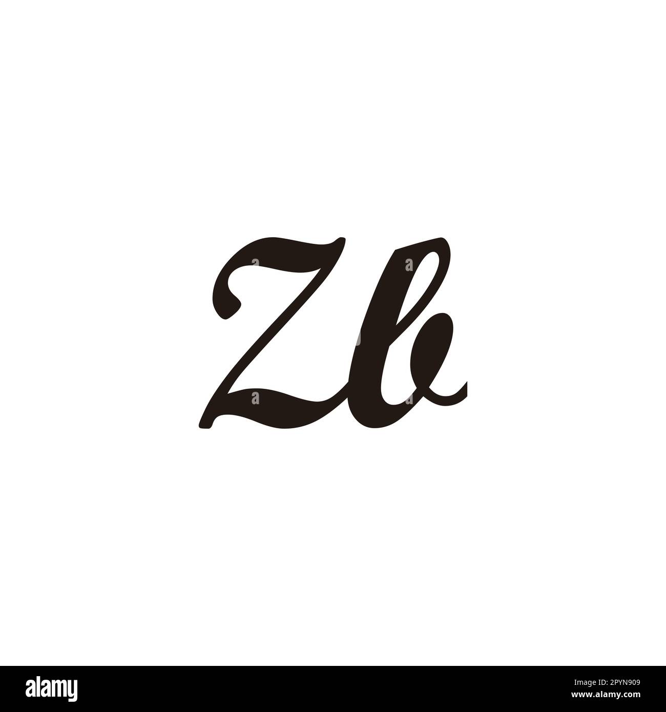 Letter Zb connect geometric simple symbol logo vector Stock Vector ... Letter Zb connect geometric simple symbol logo vector Stock Vector ...