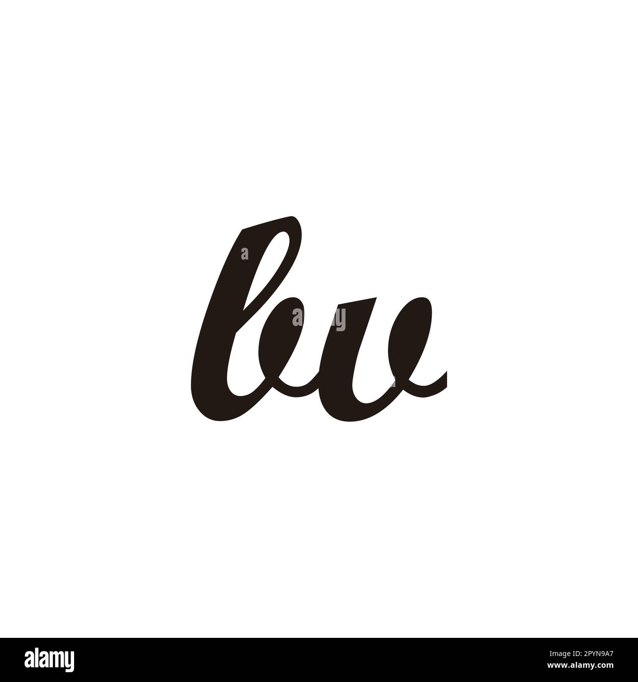 Bv letter vector vectors hi-res stock photography and images - Alamy