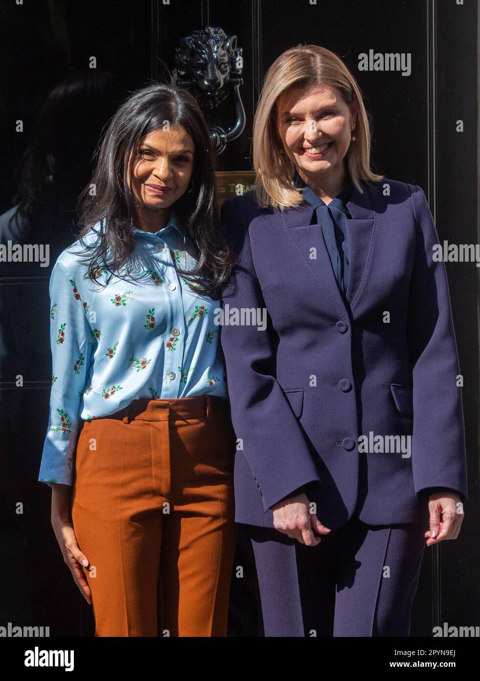 London, England, UK. 4th May, 2023. First Lady of the UK AKSHATA MURTHY ...