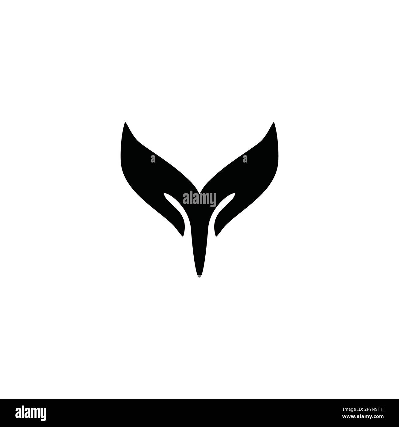 Fox, plant geometric symbol simple logo vector Stock Vector Image & Art ...