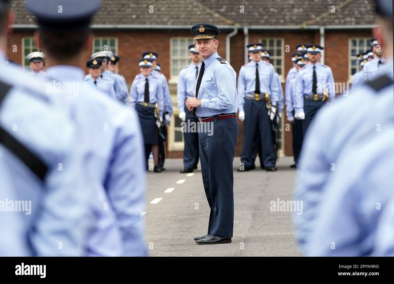 Chief of the Air Staff Air Chief Marshal Sir Mike Wigston addresses ...