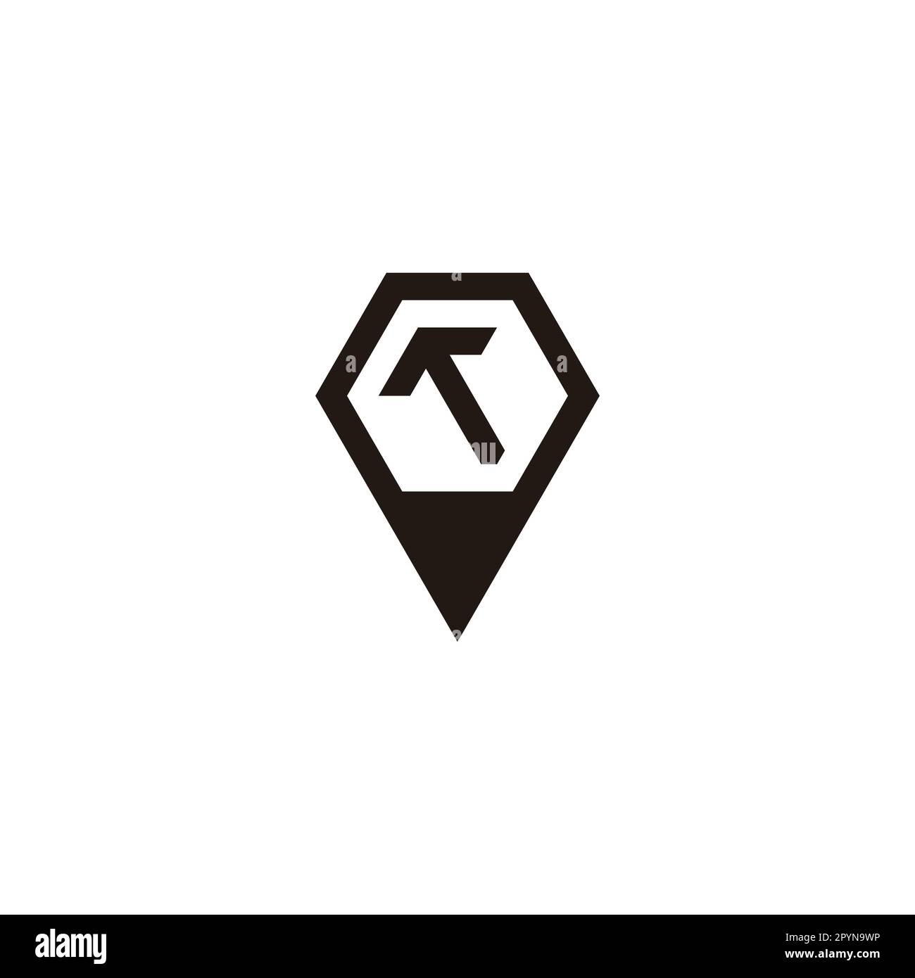 Elegant pencil logo hi-res stock photography and images - Alamy