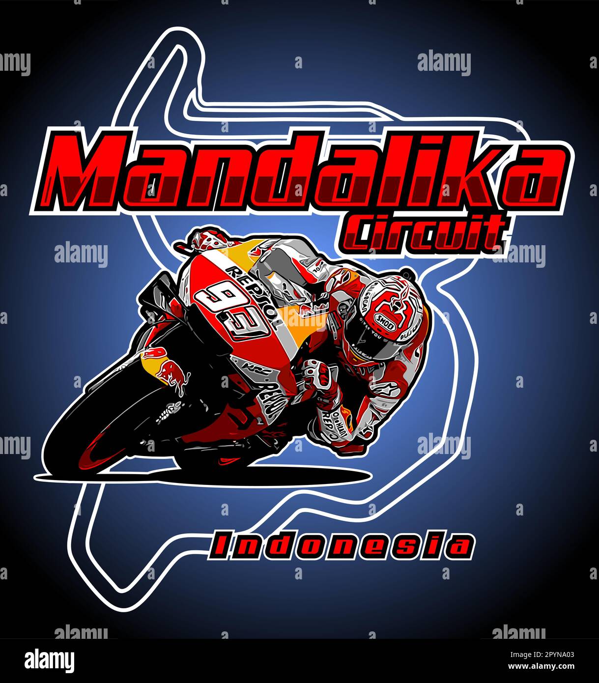 motorcycle vector template Stock Vector Image & Art - Alamy