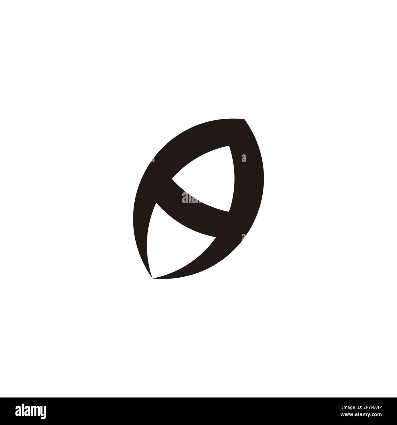 Letter A bullet, rocket geometric symbol simple logo vector Stock ...