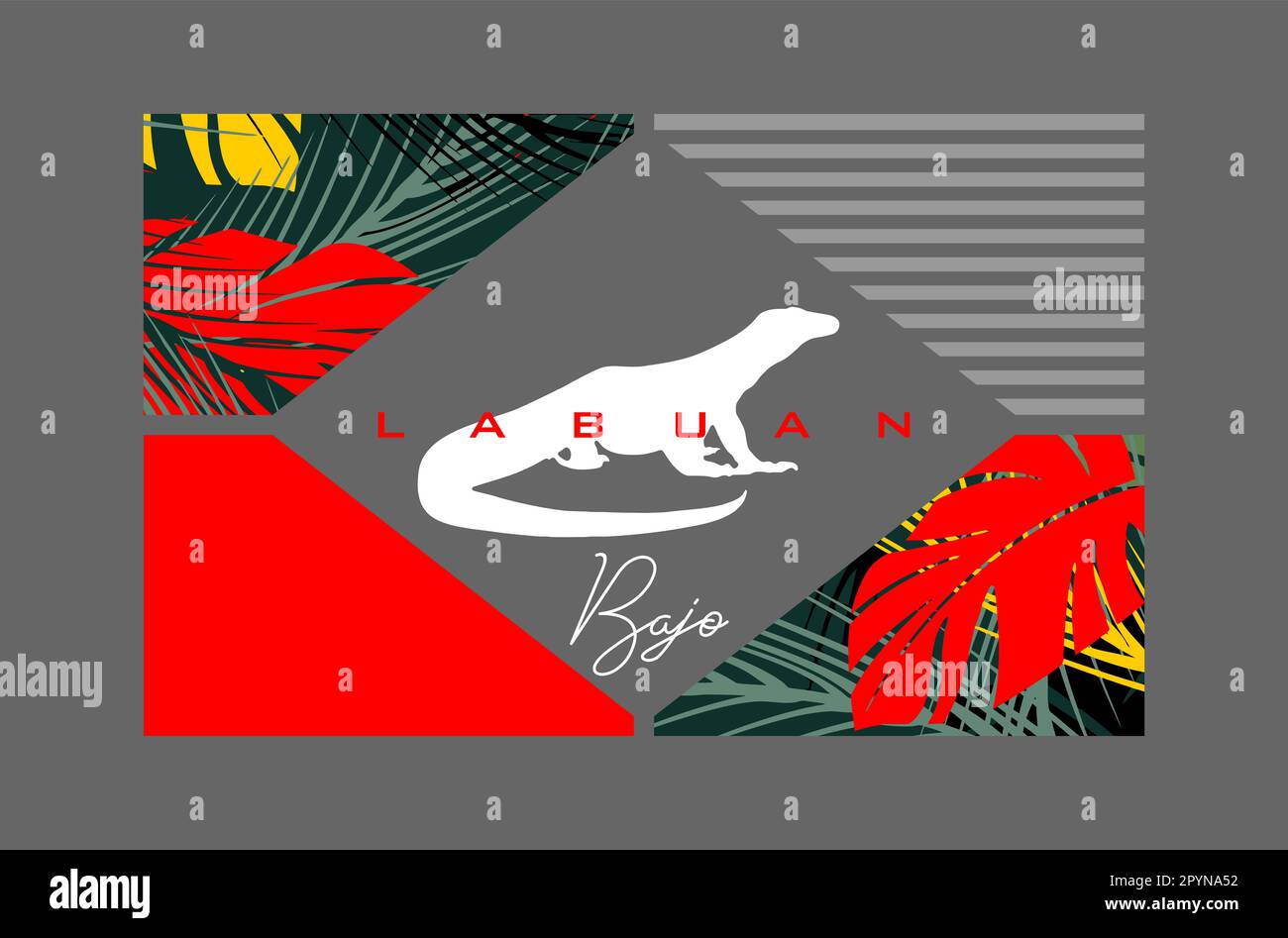 labuan bajo island indonesia Stock Vector Image & Art - Alamy