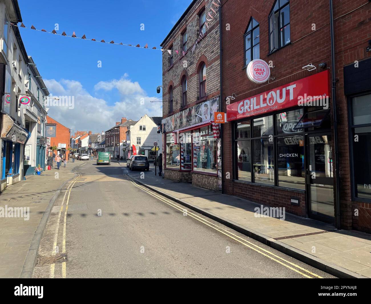 File photo dated 10/10/22 of the scene on Willow Street, Oswestry ...