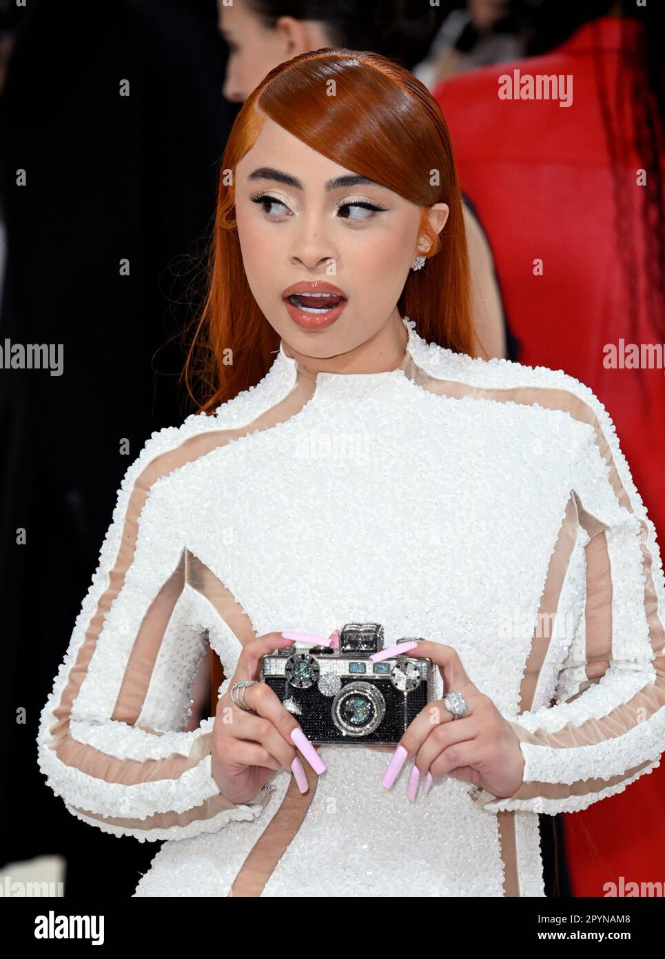 New York, USA. May 1st, 2023. Ice Spice arriving at The Met Gala 2023 ...