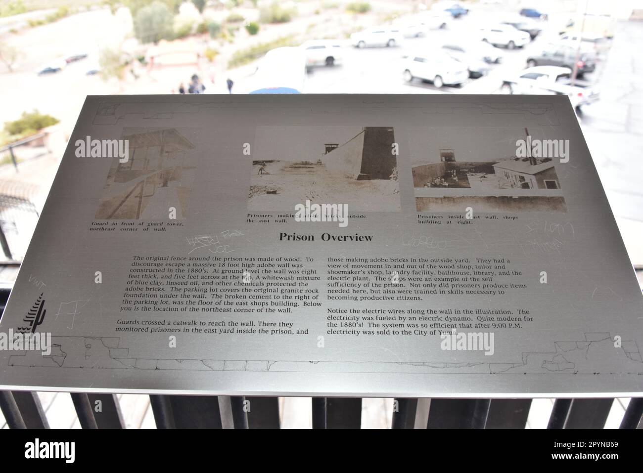 Yuma, AZ., U.S.A. 3/15/2023. Arizona’s Yuma Territorial Prison State ...