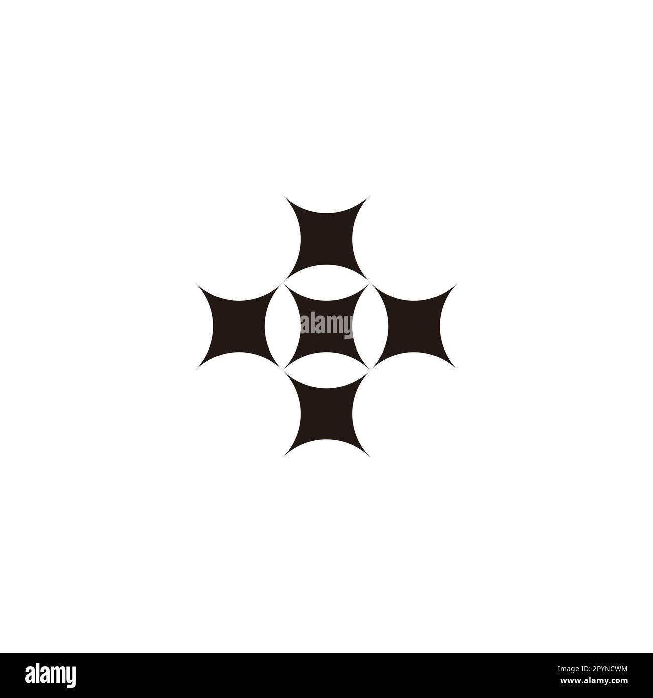 Plus, shine geometric symbol simple logo vector Stock Vector Image ...