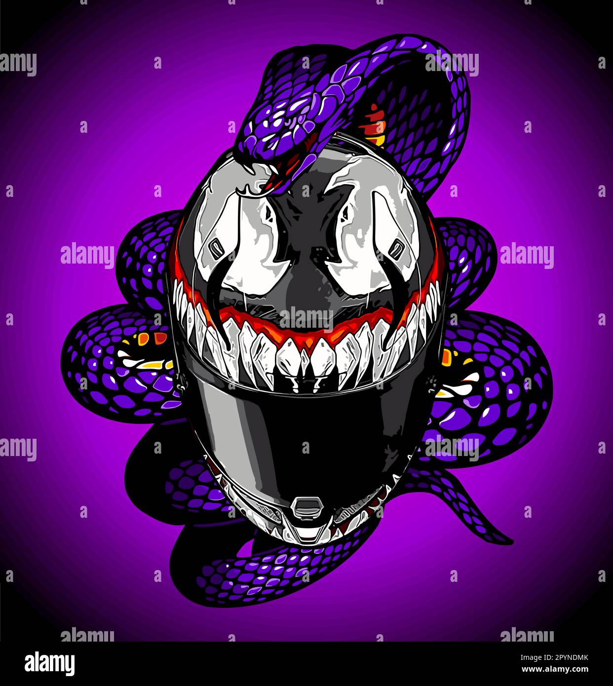 helmet and snake Stock Vector Image & Art - Alamy