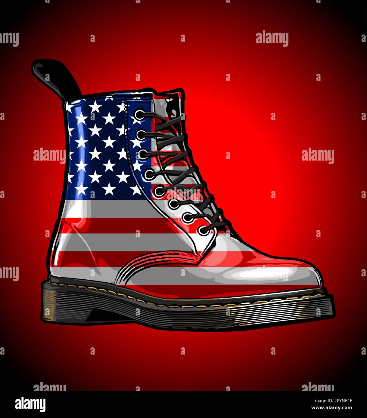 boots vector template Stock Vector Image & Art - Alamy