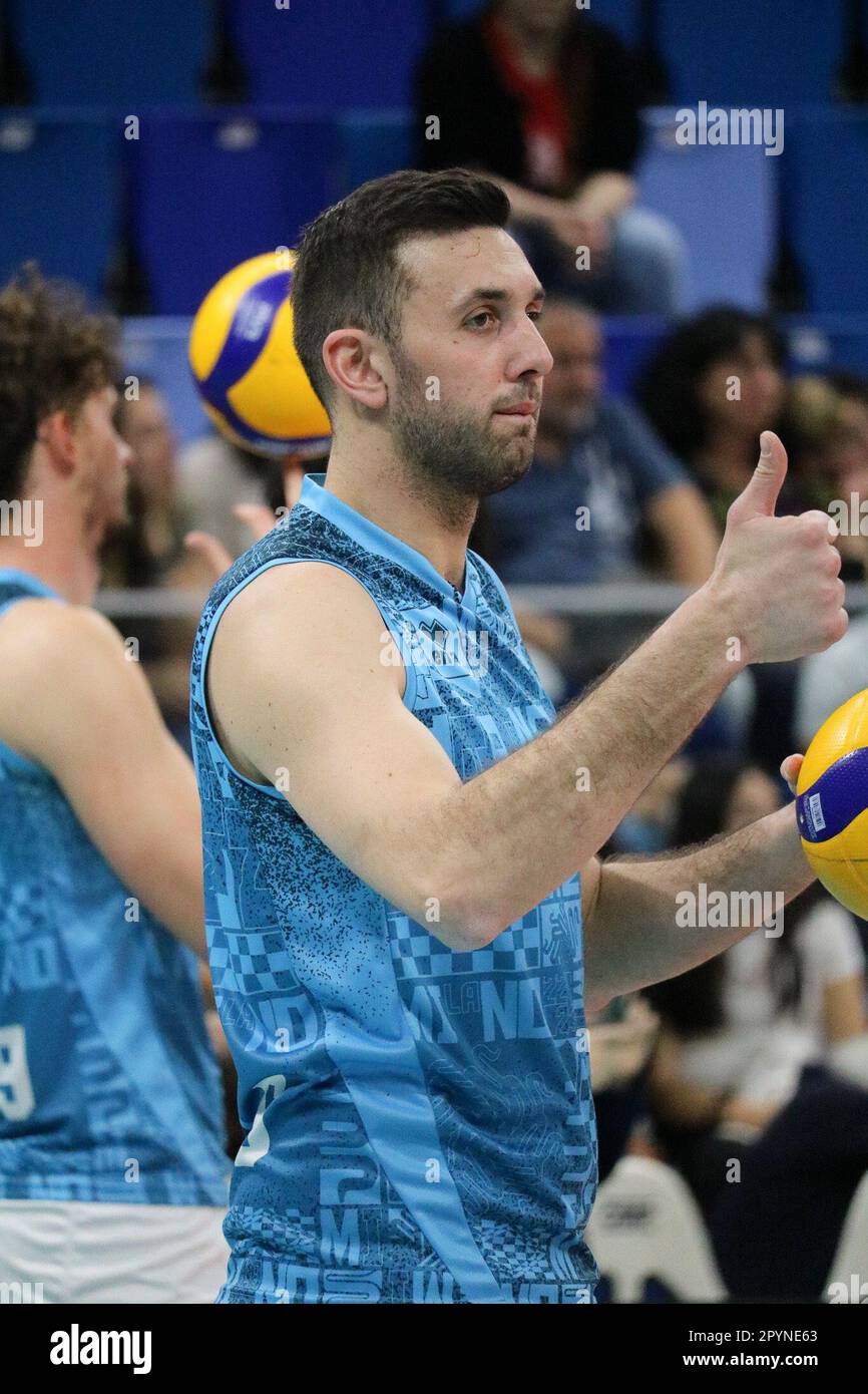 MARCO VITELLI (POWER VOLLEY MILANO) during the Volleyball Italian Serie ...