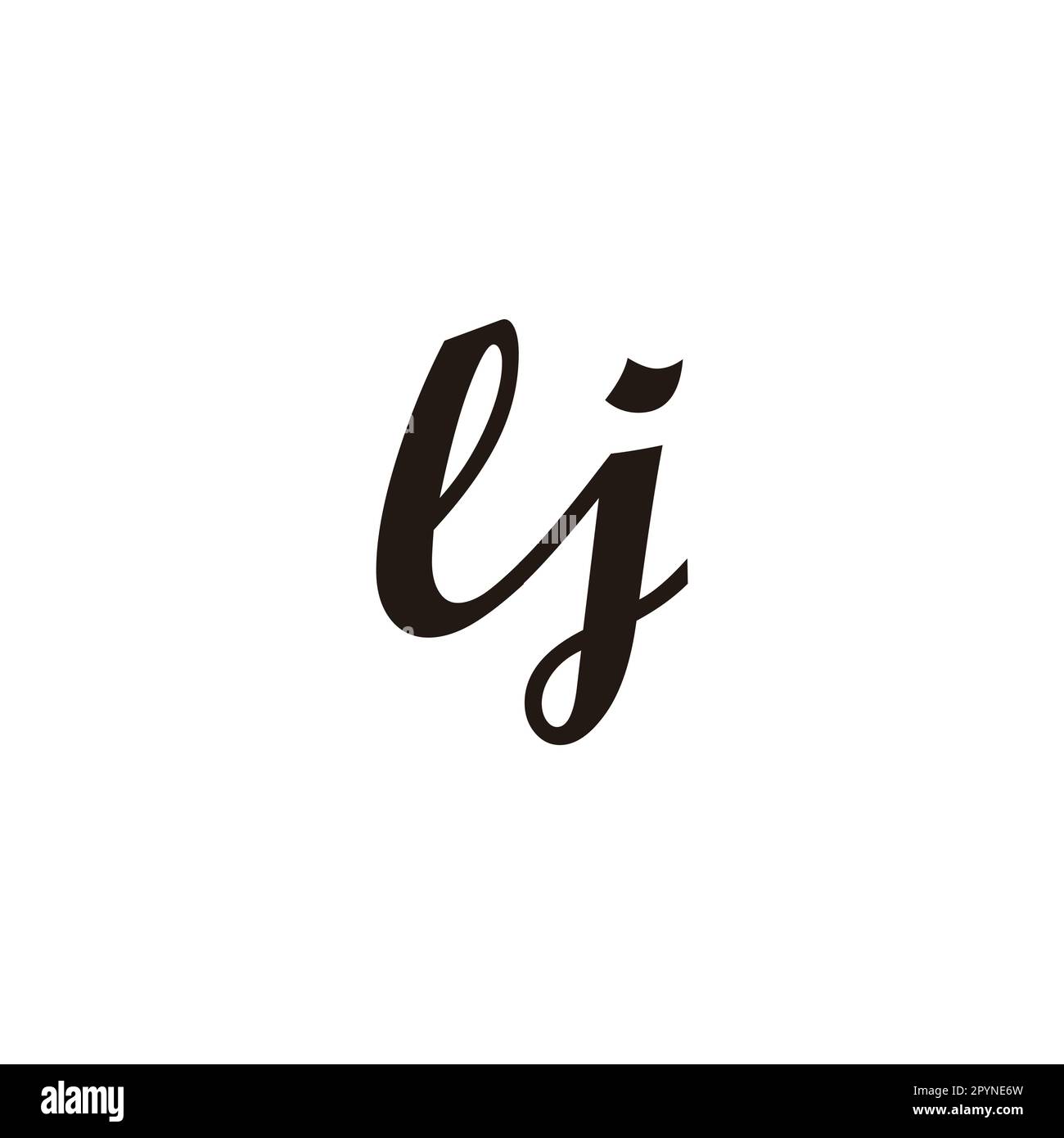 Lj Symbol Stock Vector Images Alamy