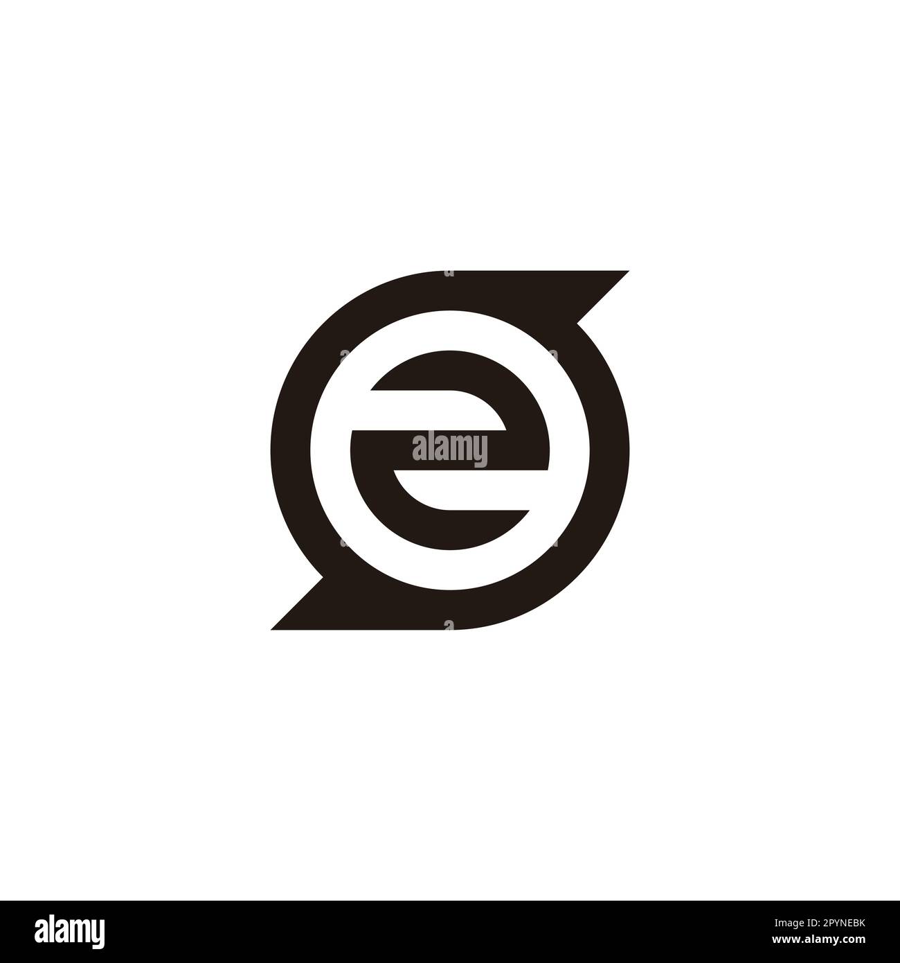 Number 2 in letter S circle geometric symbol simple logo vector Stock Vector Image & Art - Alamy