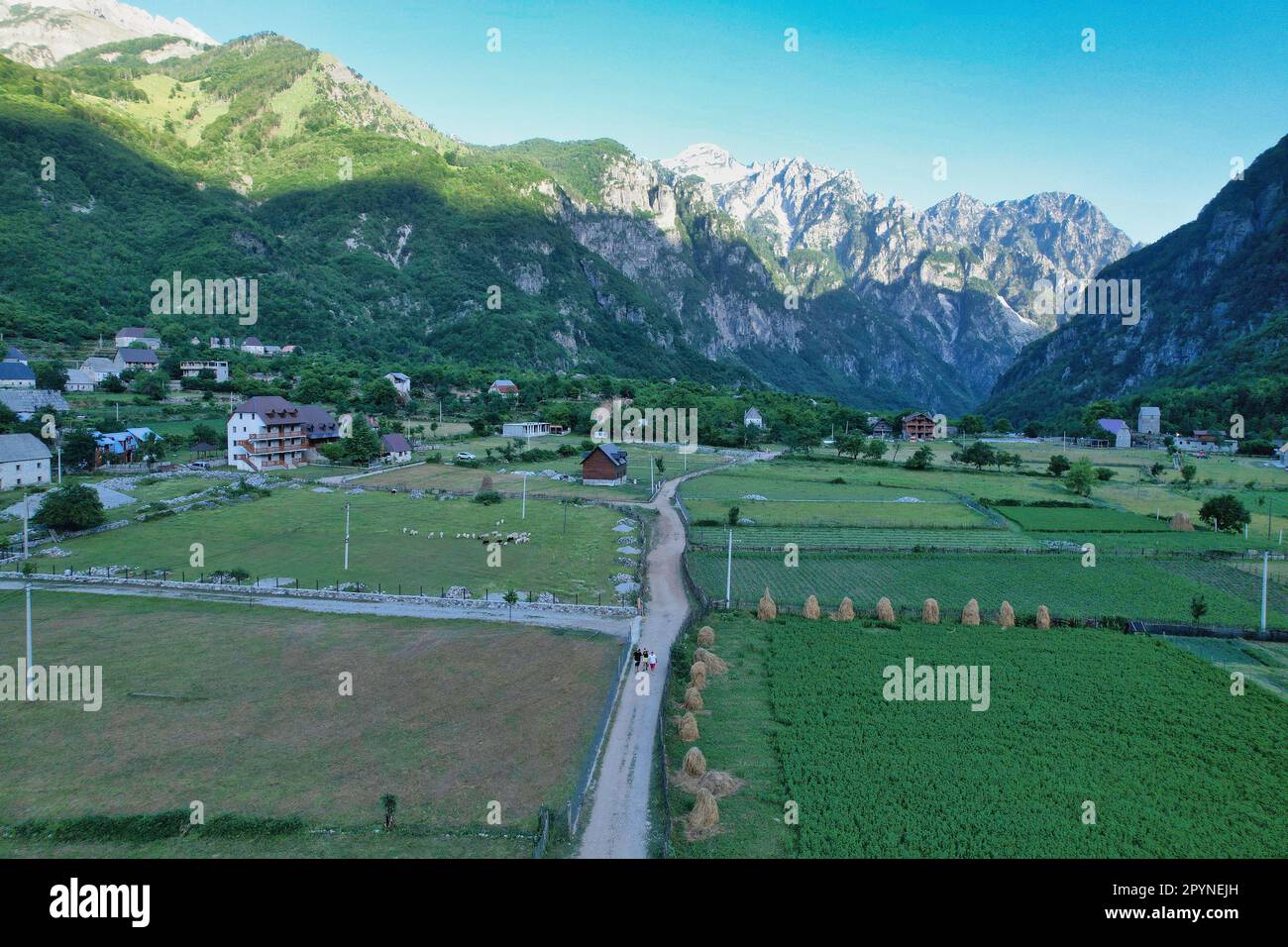 Thethi national park -Albania Stock Photo - Alamy