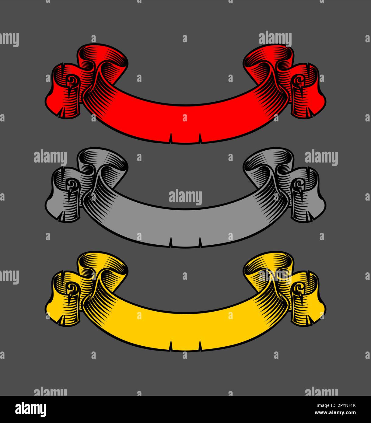 ribbon vector template Stock Vector Image & Art - Alamy