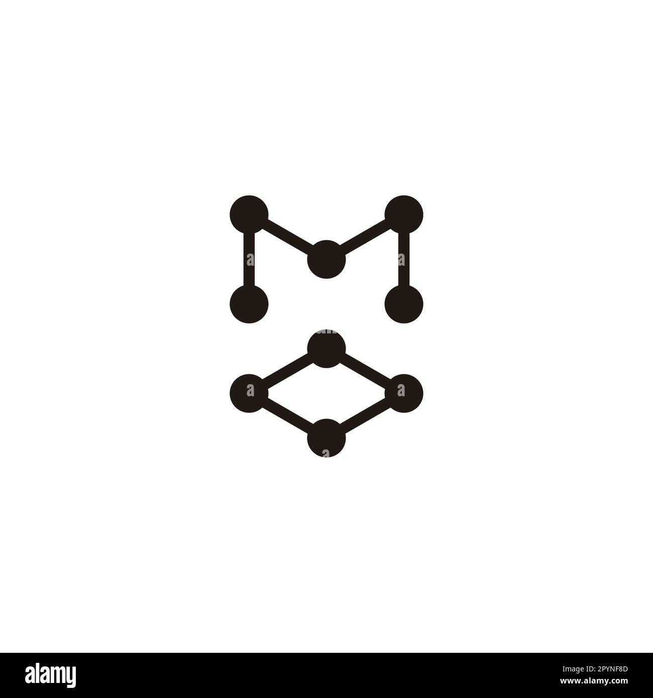 Letter M and o shield geometric symbol simple logo vector Stock Vector ...