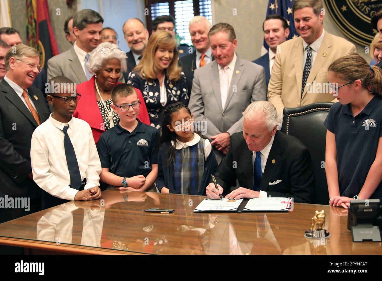 South Carolina Gov Henry Mcmaster Signs Into Law A Bill That Will