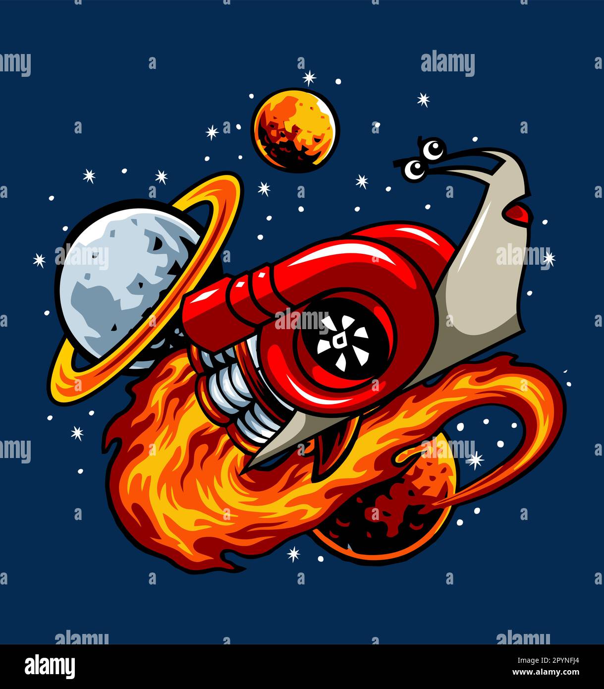 Group of snails Stock Vector Images - Alamy