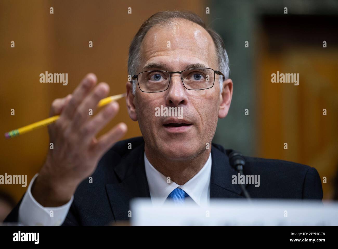 Moody's Analytics Chief Economist Mark Zandi testifies during a Senate ...
