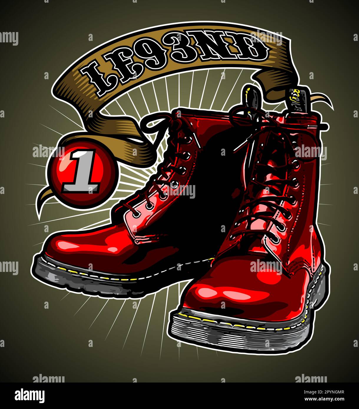 boots vector template Stock Vector Image & Art - Alamy