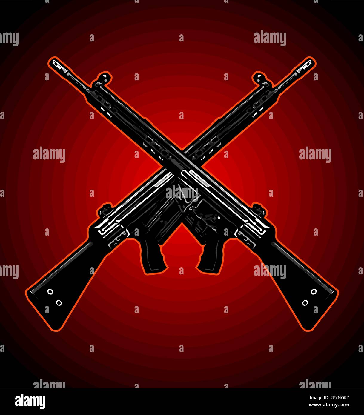 Firearm firearms Stock Vector Images - Alamy