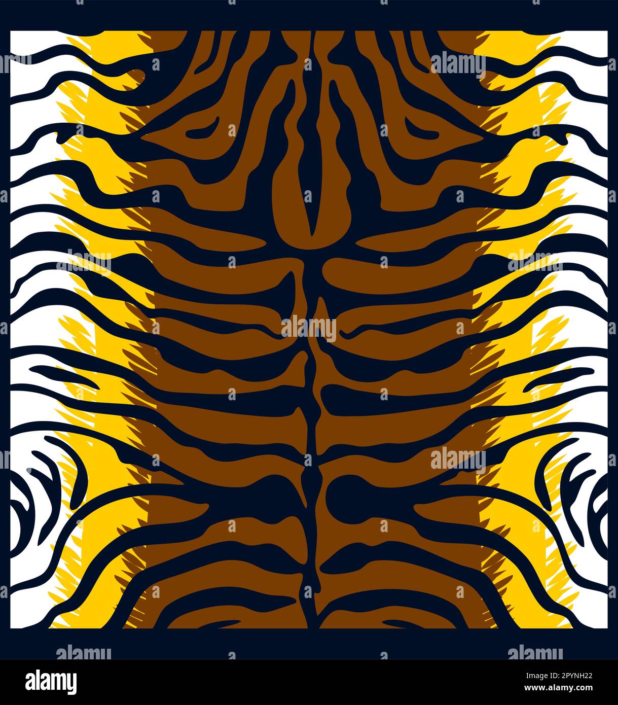 tiger skin vector template Stock Vector Image & Art - Alamy