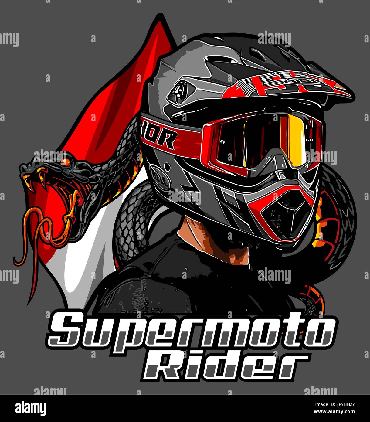 biker vector template Stock Vector Image & Art - Alamy