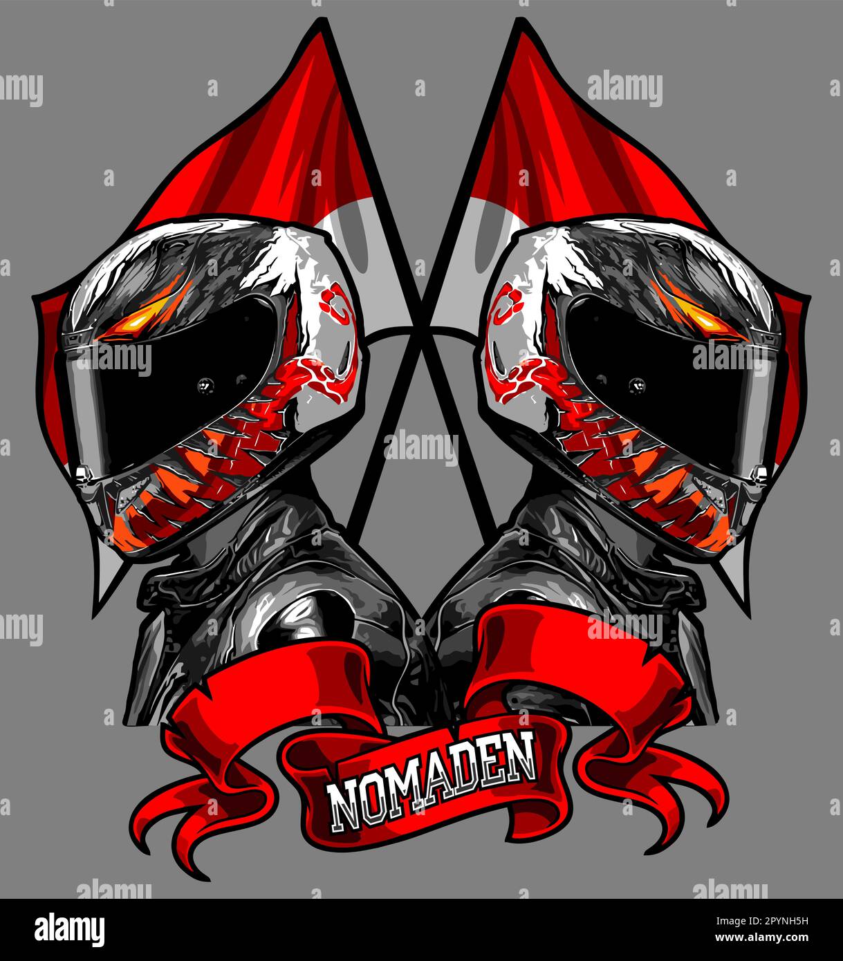 Bikers logo Stock Vector Images - Alamy