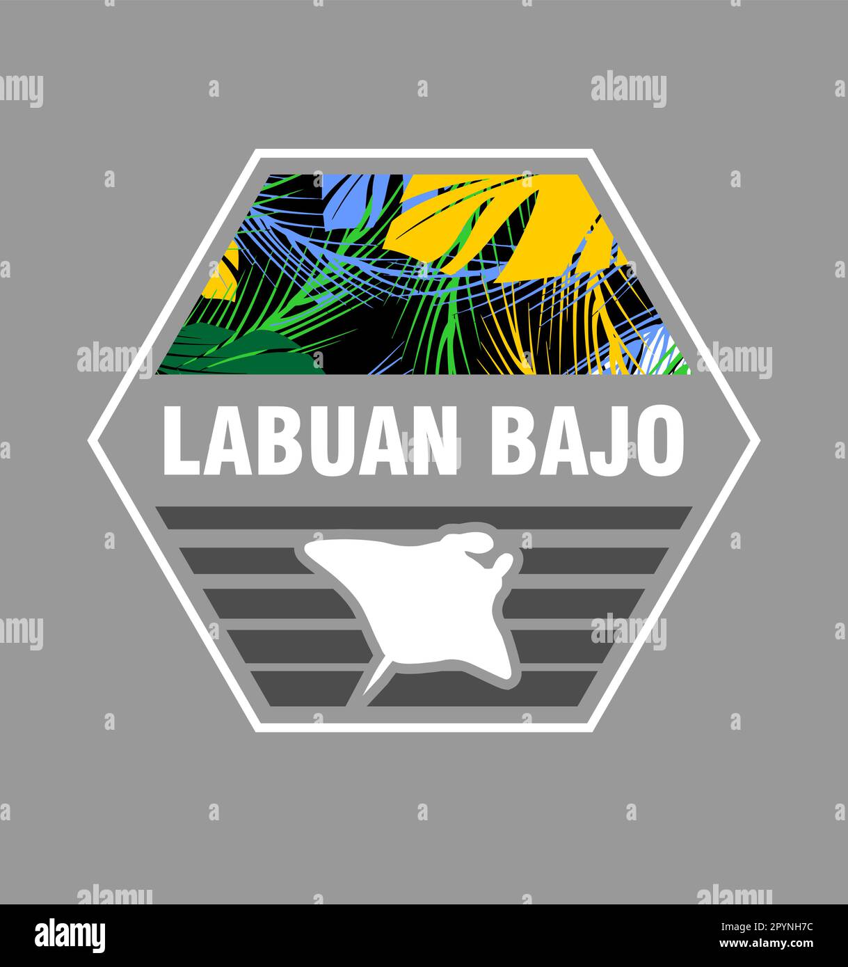 labuan bajo island indonesia Stock Vector Image & Art - Alamy