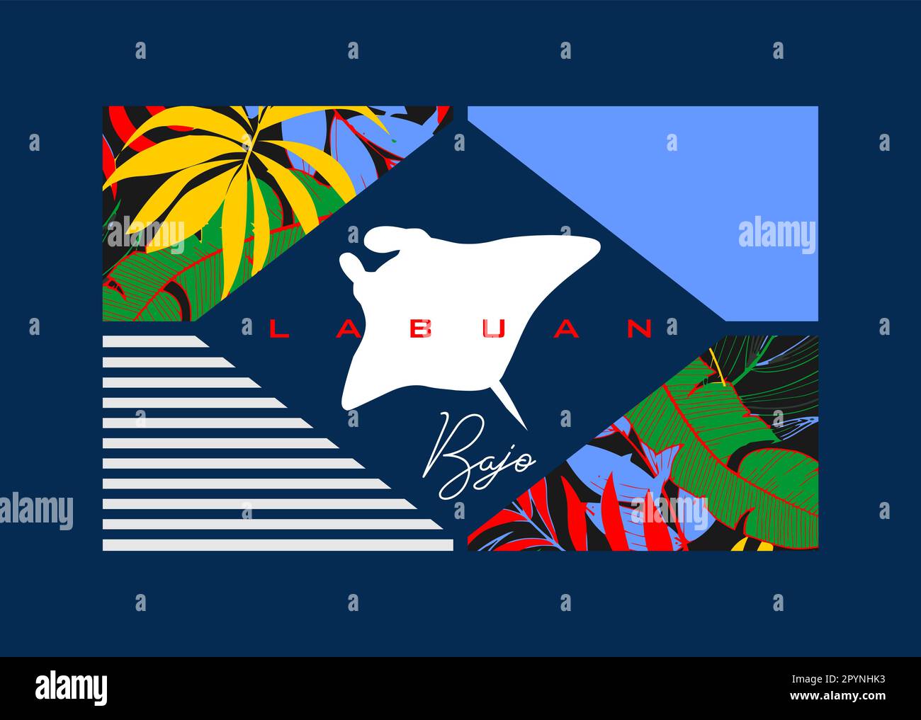 labuan bajo island indonesia Stock Vector Image & Art - Alamy