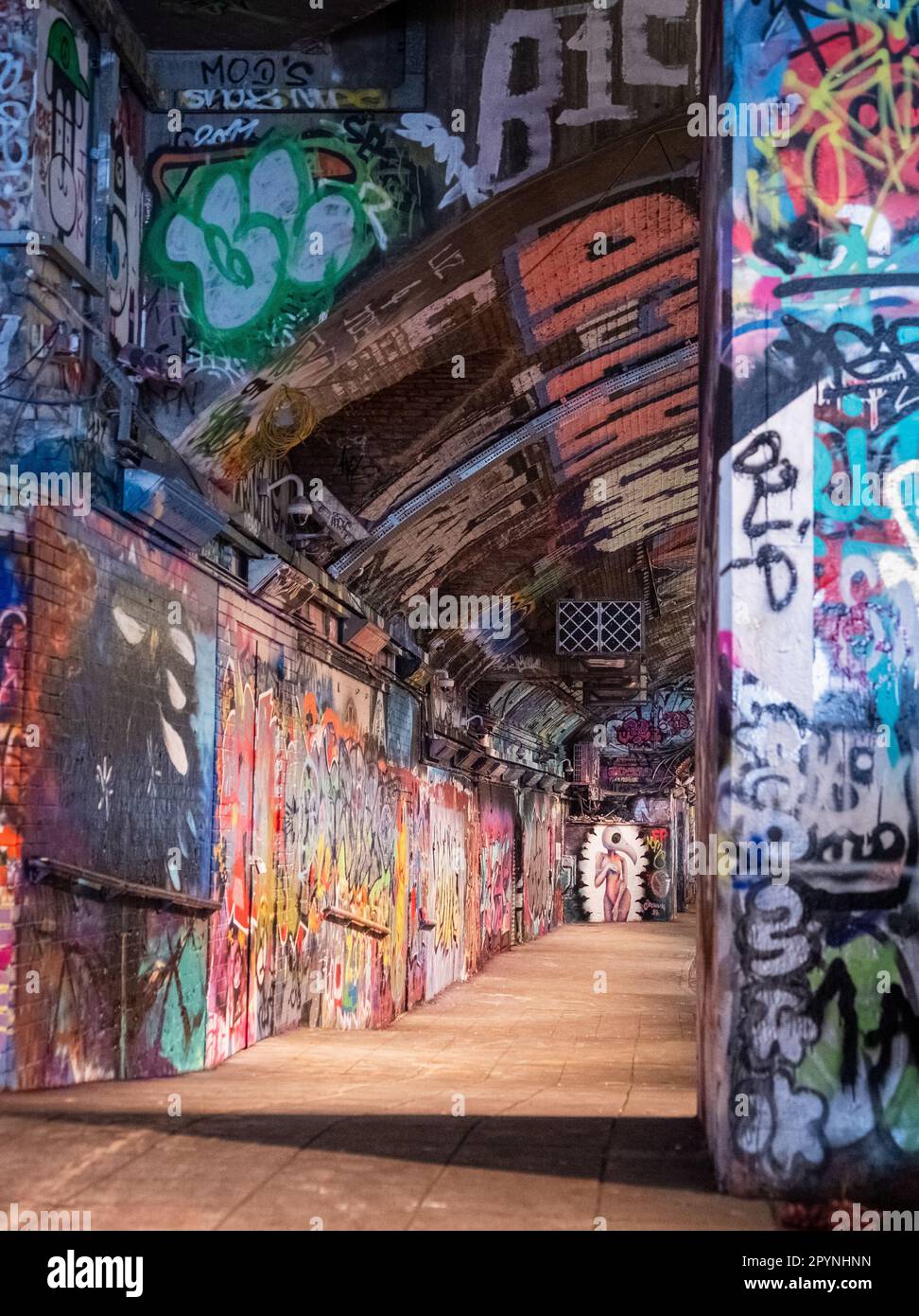 A passageway at the The Vaults, Waterloo in London, UK Stock Photo - Alamy