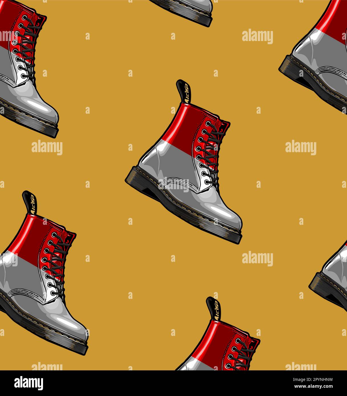 boots vector template Stock Vector Image & Art - Alamy