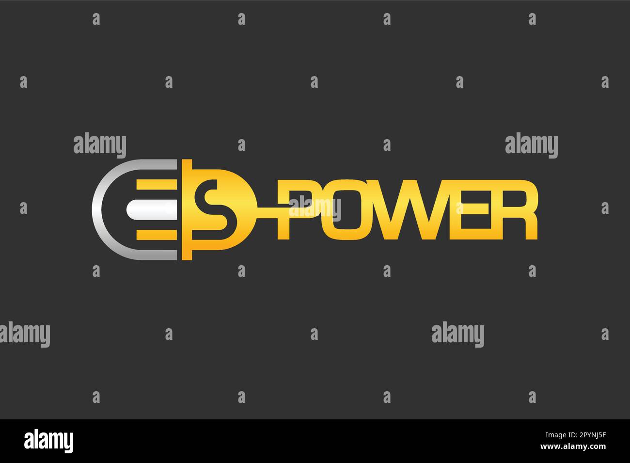 electric power icon logo Stock Vector Image & Art - Alamy