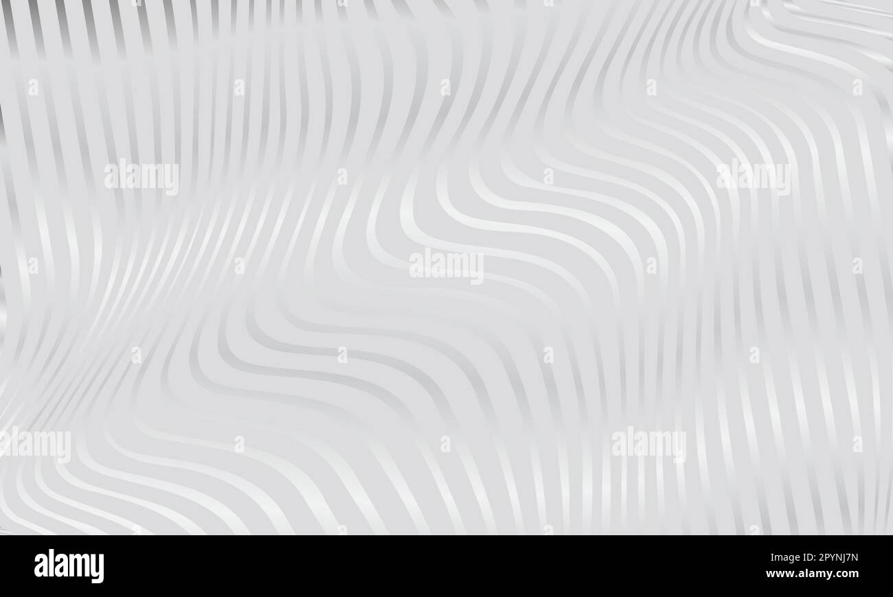 Luxury elegance abstract background with silver wavy glowing lines ...