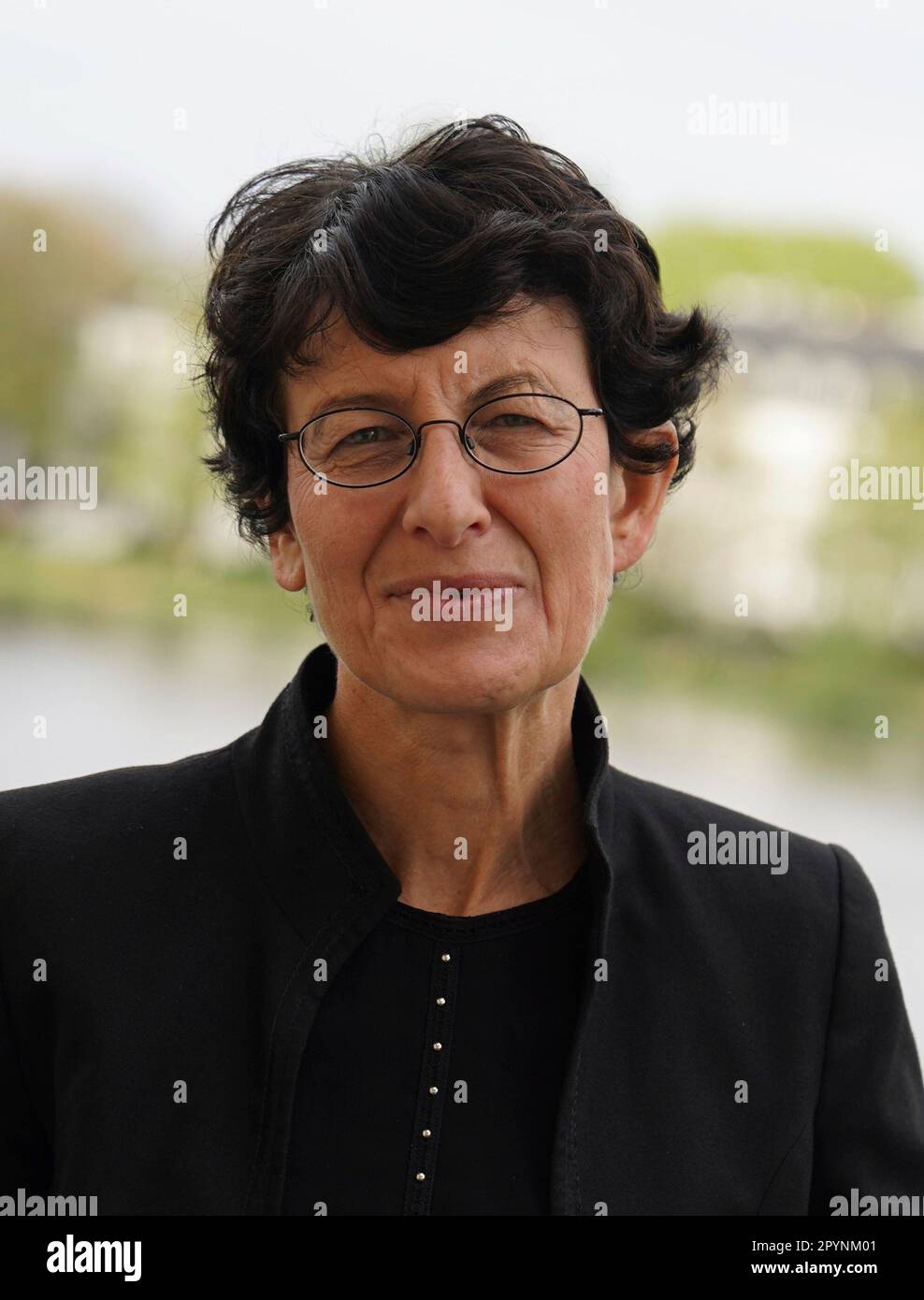 Ozlem Tureci, co-founder of Biontech, poses for a photo at the Anglo ...
