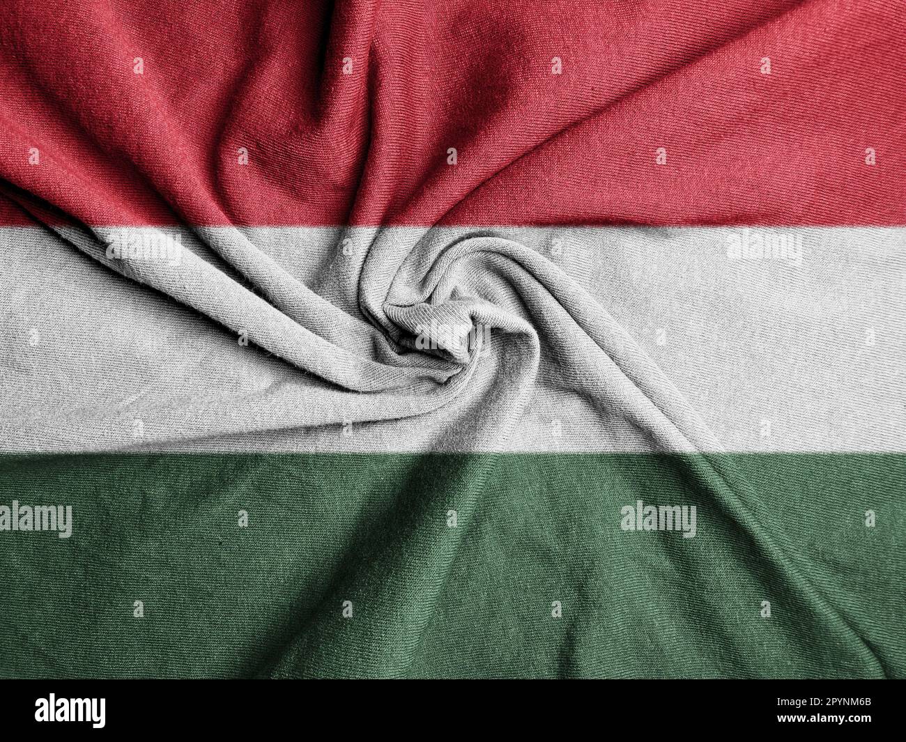 Fabric Flag of the Hungary, National Flag of the Hungary Stock Photo ...