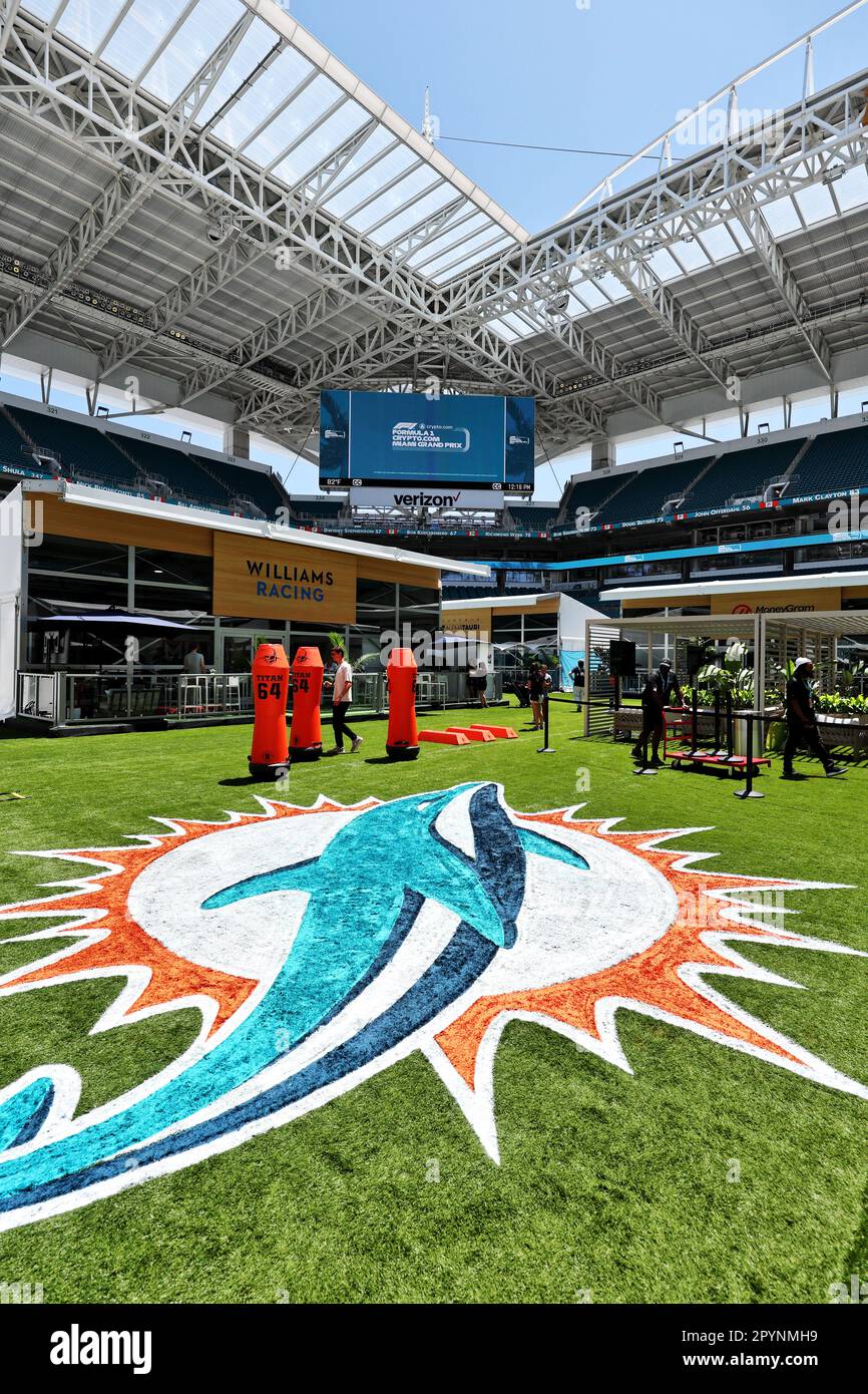 Miami, USA. 04th May, 2023. Williams Racing team building in the F1 ...