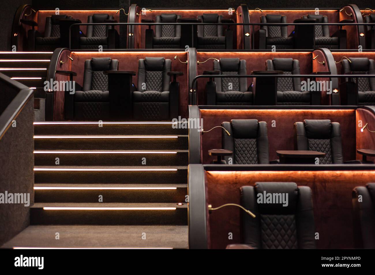 The cinema house. Inside. Mock up Stock Photo - Alamy